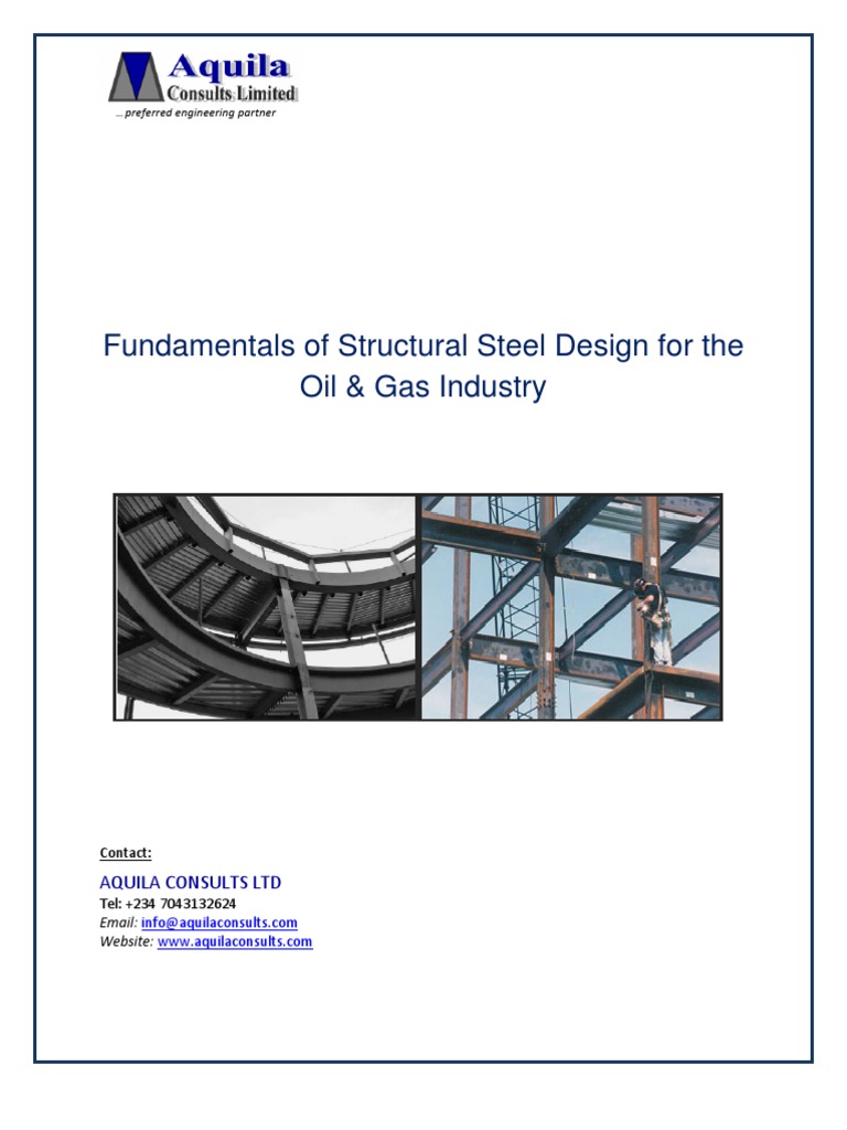 Structural Steel Design for Oil & Gas | PDF | Structural Engineering ...