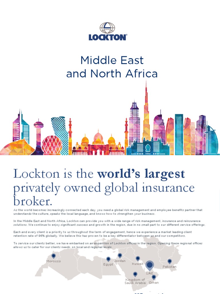 Lockton MENA Brochure 2017 | Insurance | Economies | Free 30-day Trial ...