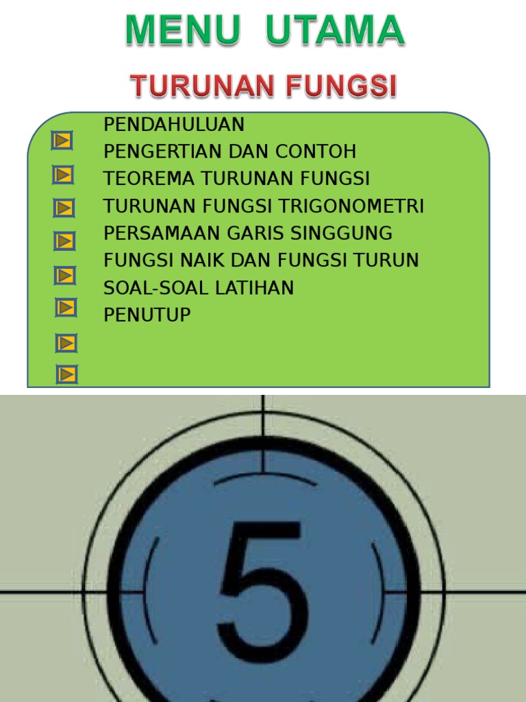 Turunan Fungsi Lengkap | PDF