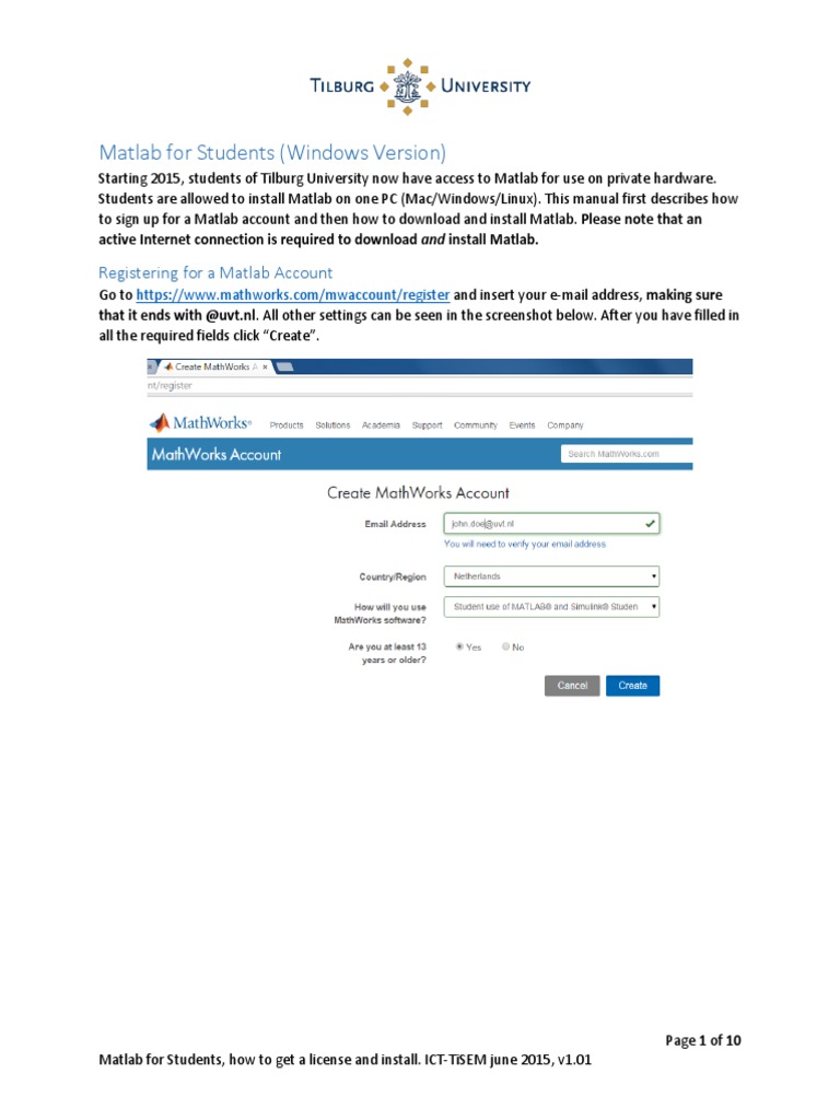 Matlab For Students | PDF | Matlab | Operating System