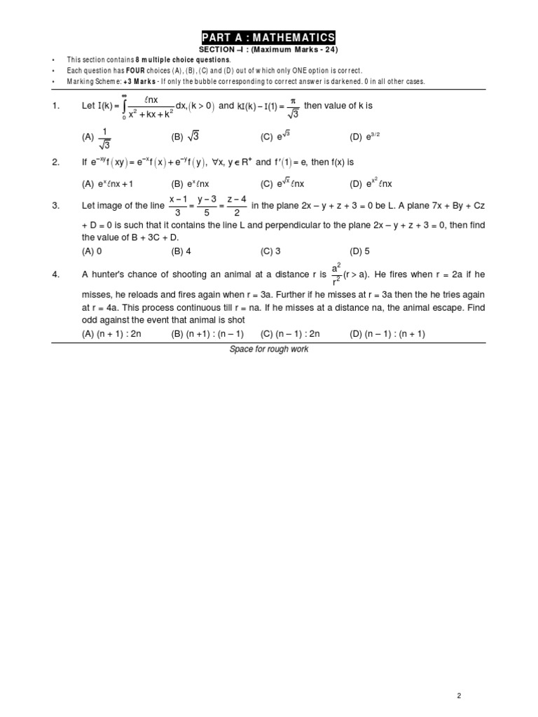 PT-1 - JEE Adv | PDF | Buffer Solution | Rotation Around A Fixed Axis