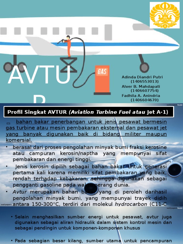 KARAKTERISTIK DAN SPESIFIKASI BAHAN BAKAR AVTUR | PDF