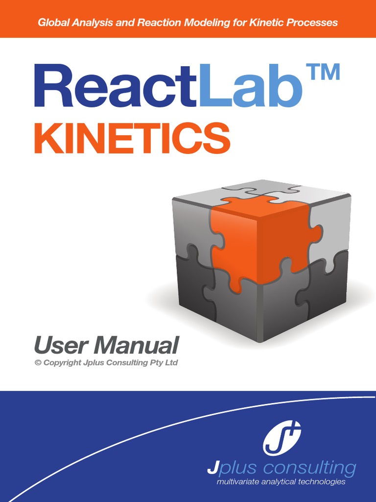 ReactLab Kinetics Manual | PDF | Microsoft Excel | Eigenvalues And Eigenvectors