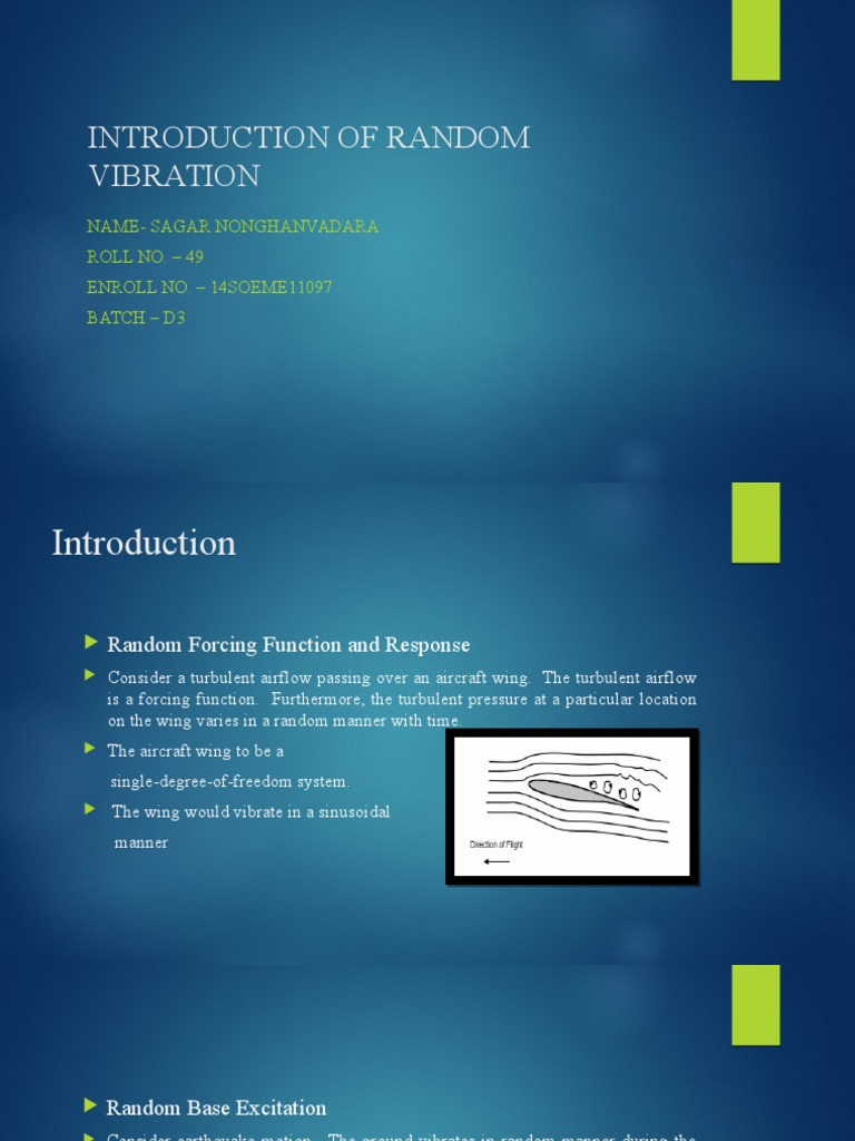 Introduction Of Random Vibration Pdf Rocket Aerodynamics