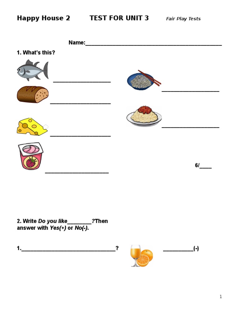 Happy House 2 Test 3