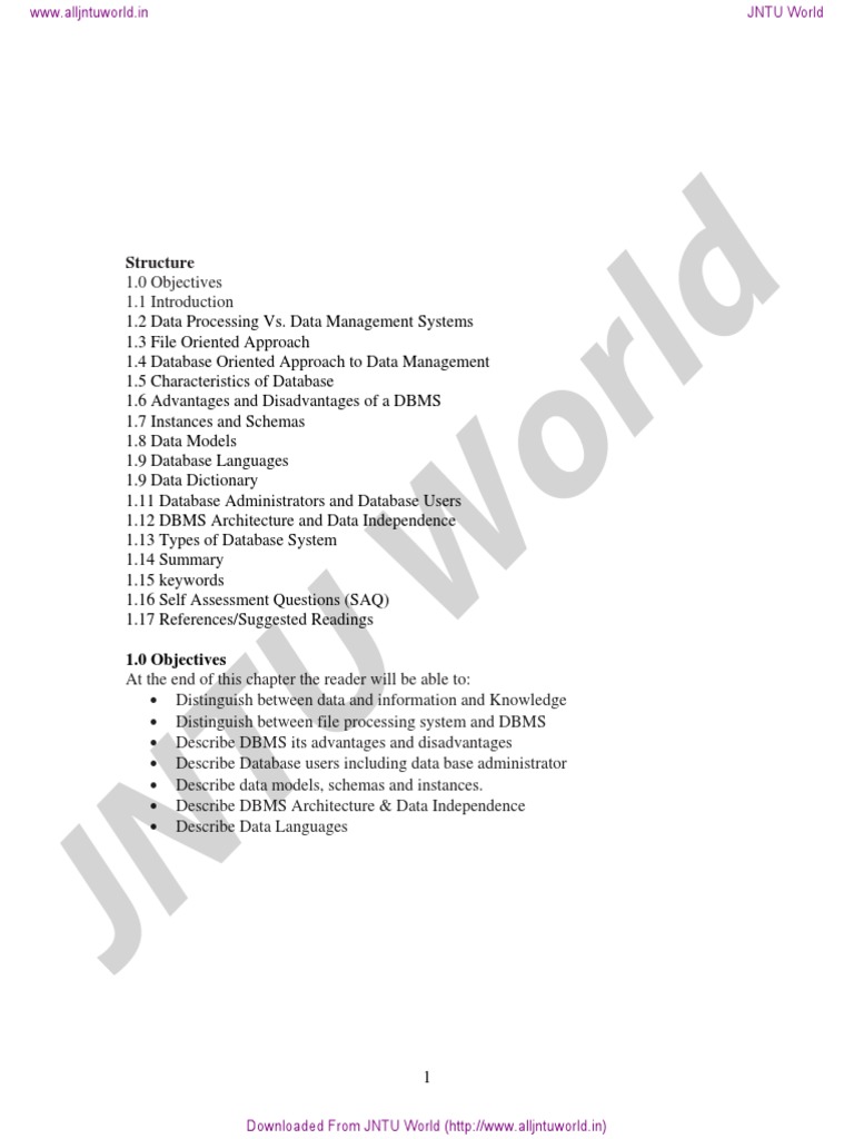 Database Management System PDF | PDF | Relational Model | Databases