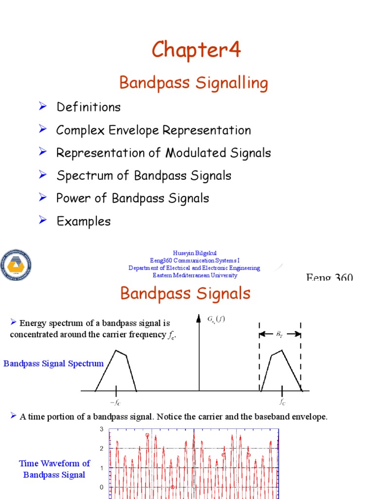 Chap4 Lec1 | PDF | Modulation | Telecommunications Engineering