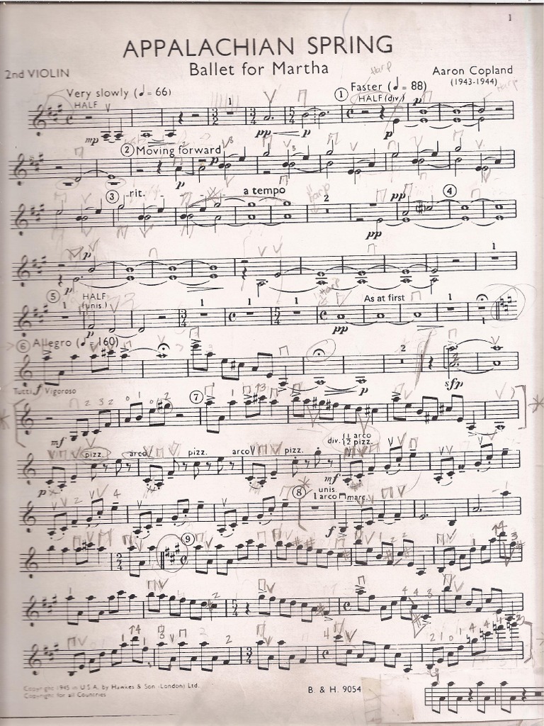 Appalachian Spring Copland | PDF