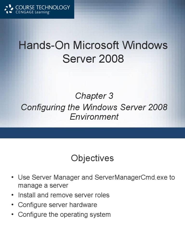 Windows Server 2008 Setup Guide | PDF | Windows Registry | Microsoft ...