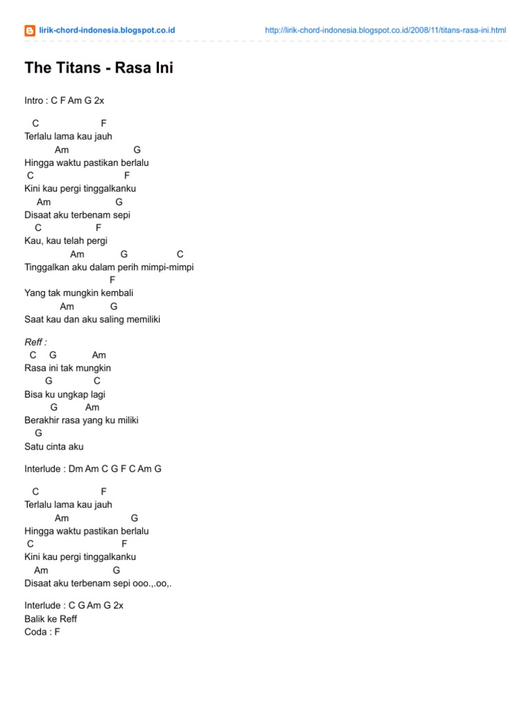 The Titans Rasa Ini | PDF