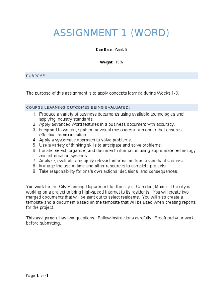 Word Project | PDF | Microsoft Excel | Computing