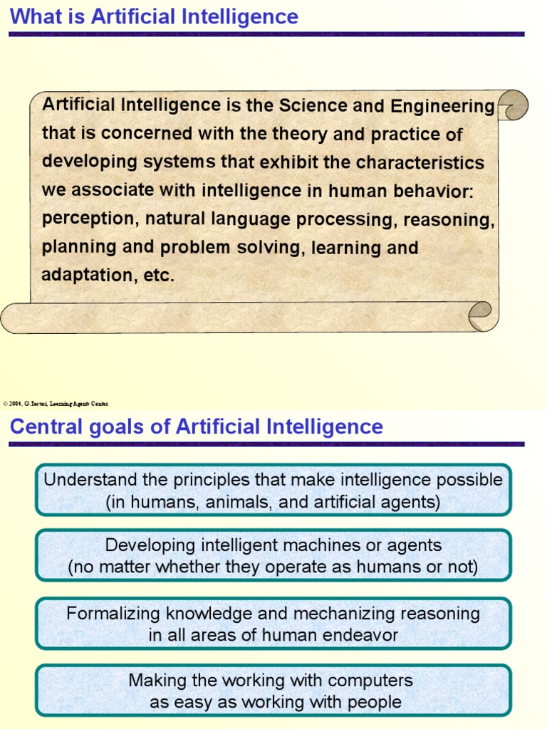 AI 2 Agent | PDF | Artificial Intelligence | Intelligence (AI) & Semantics