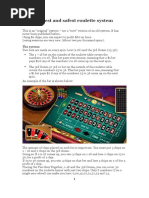 Best Roulette Cheat Sheet | PDF | Roulette | Applied Probability