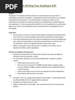 Writing An Annual Appraisal Self Assessment Script (v1.0 0718) | PDF ...