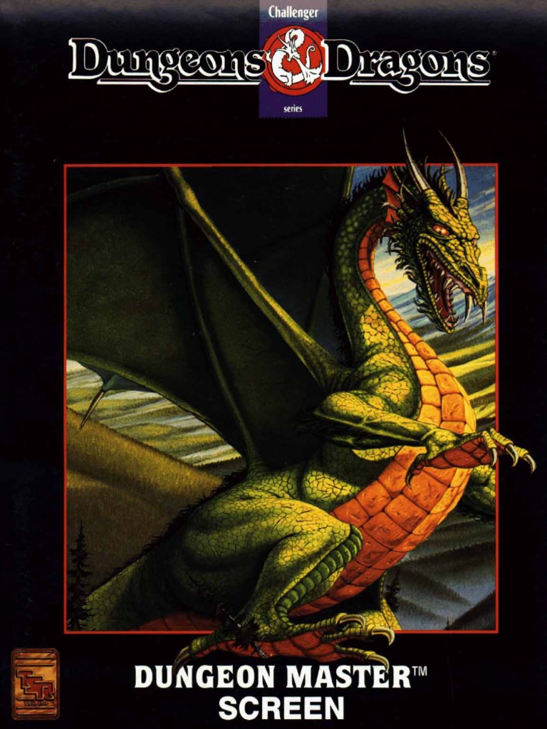 DMR1 Dungeon Master Screen | PDF | Dungeons & Dragons | Leisure