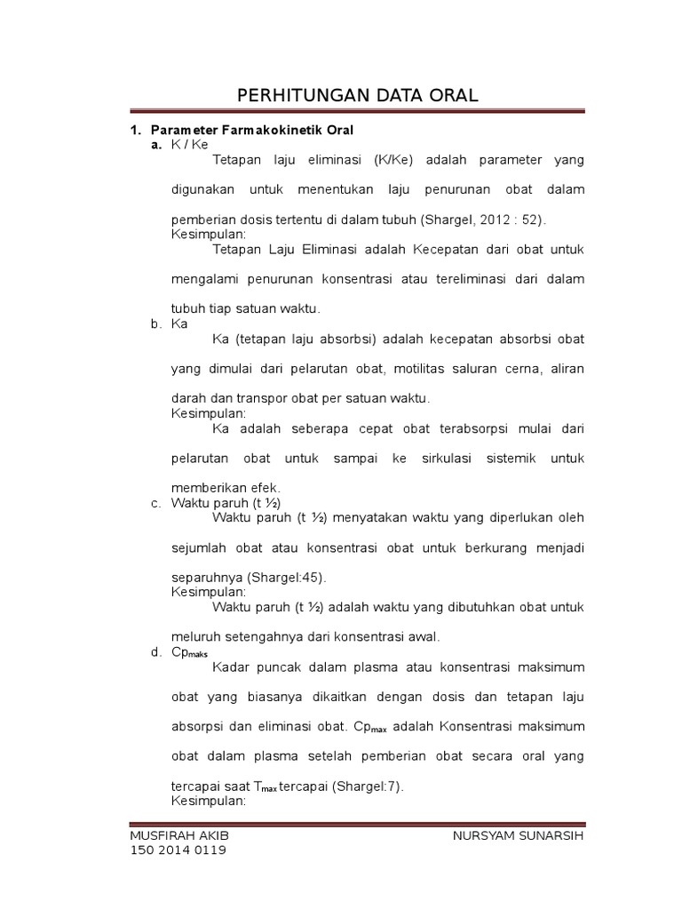 Upi 3. Oral - Farkin | PDF