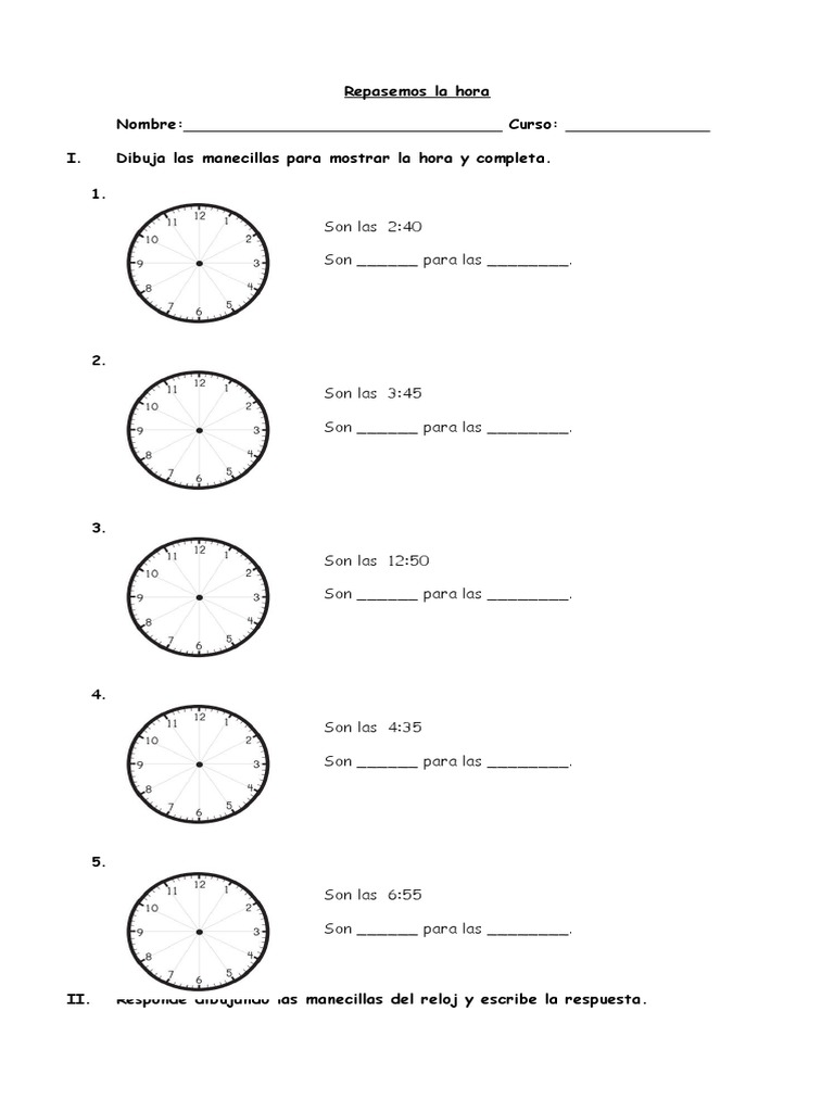 Guia de Repaso de La Hora 3 Basico | Ocio | Matemáticas