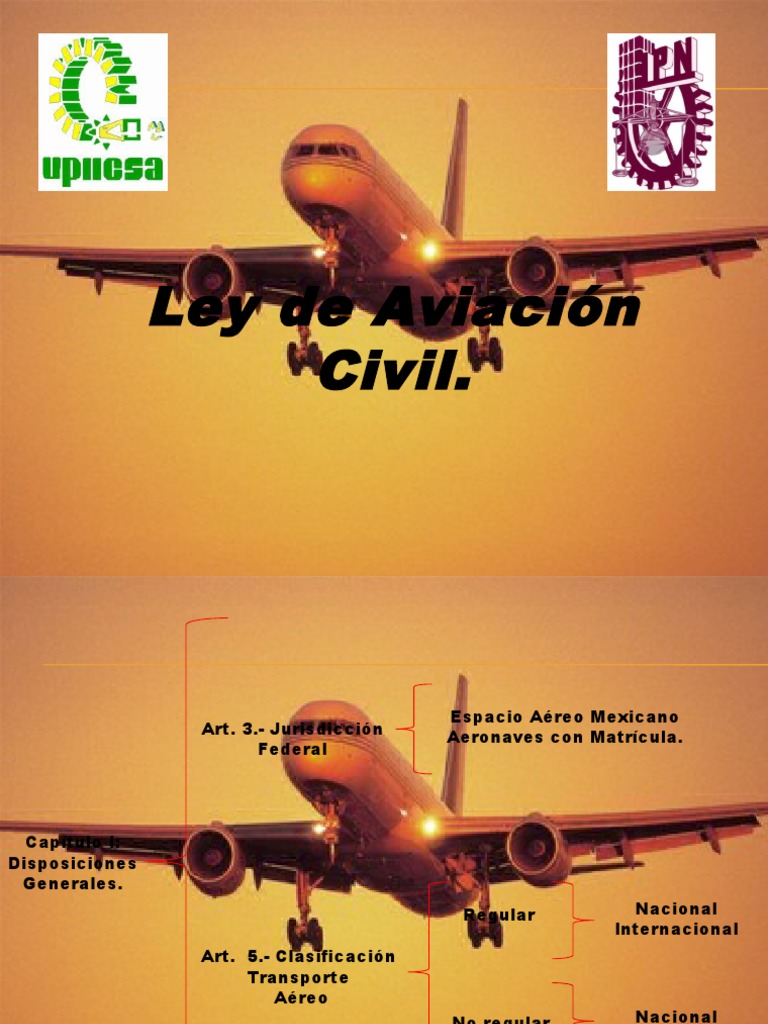 Ley de Aviacion Civil | PDF | México | Aviación