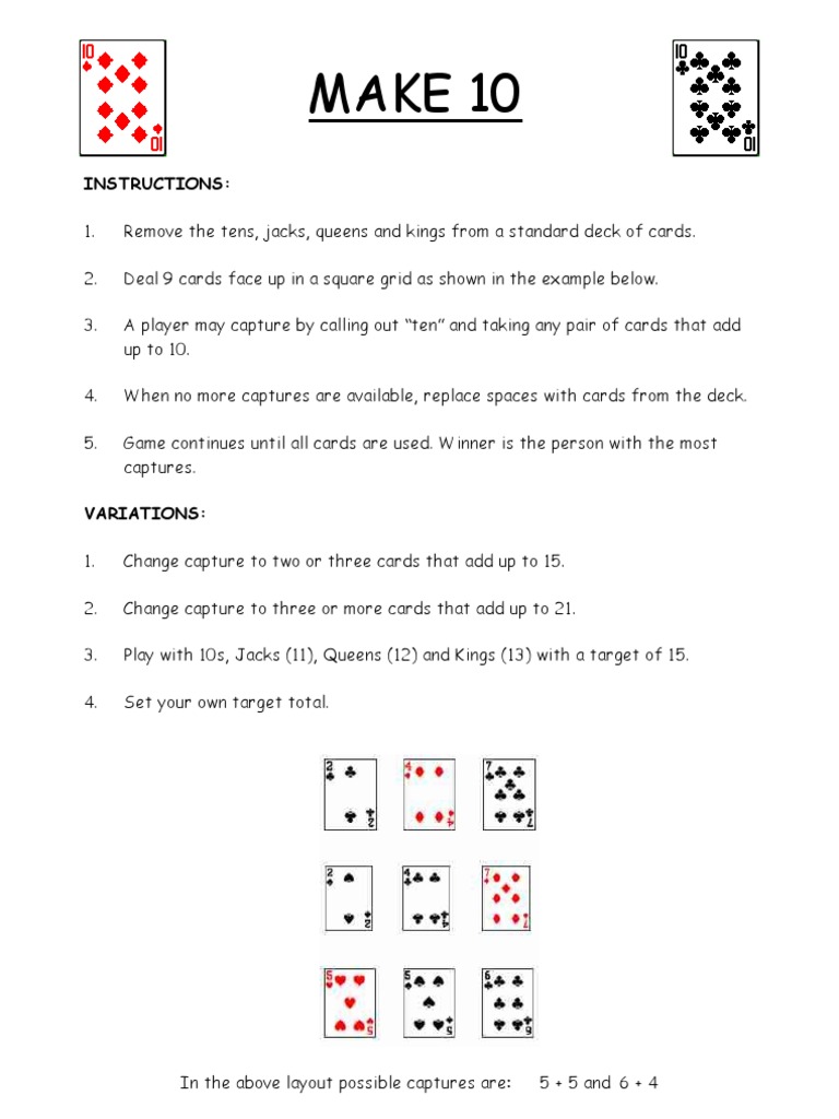 Make 10 | PDF