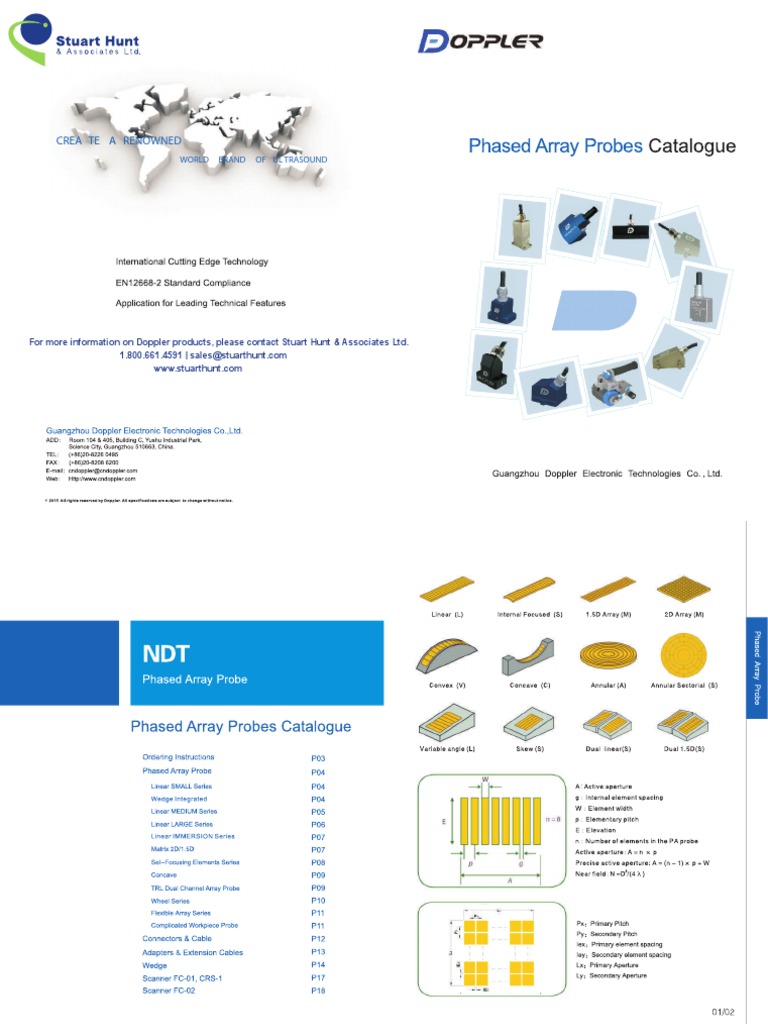 Phased Array Probes | PDF | Pipeline Transport | Welding