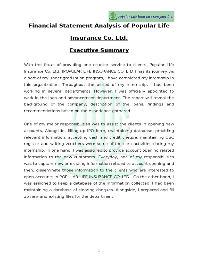 Popular Life Insurance | PDF