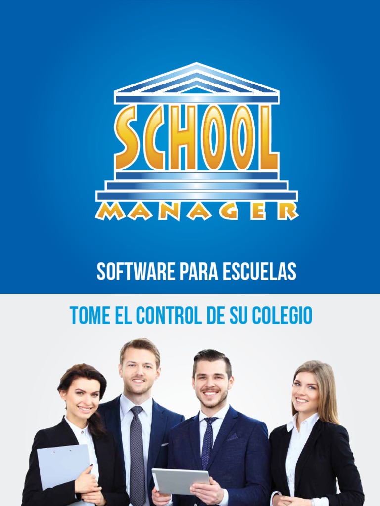 School Manager Gestion Escolar | PDF | Software | Toma de decisiones