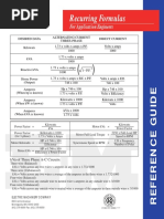 Locked-Rotor KVA Code Chart | PDF