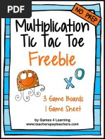 Tic Tac Toe Rules | PDF
