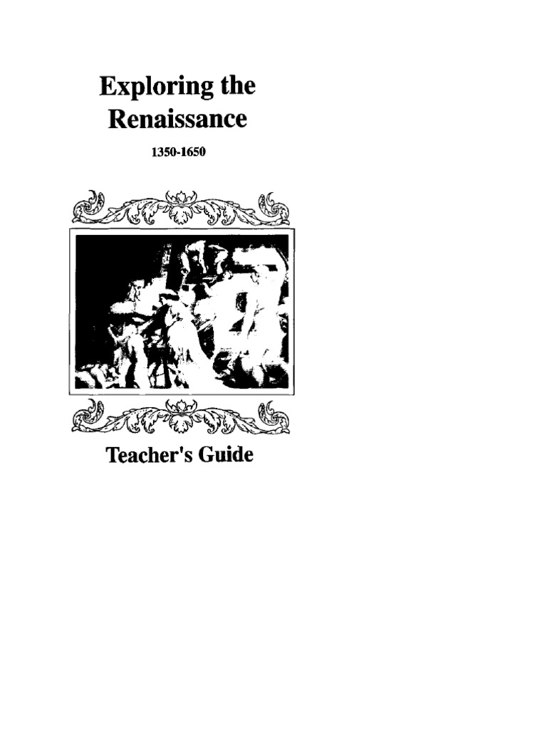 Exploring The Renaissance 1350 - 1650 | PDF | Renaissance | Byzantine ...