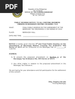 BARANGAY RESOLUTION Reprogramming | PDF | Government