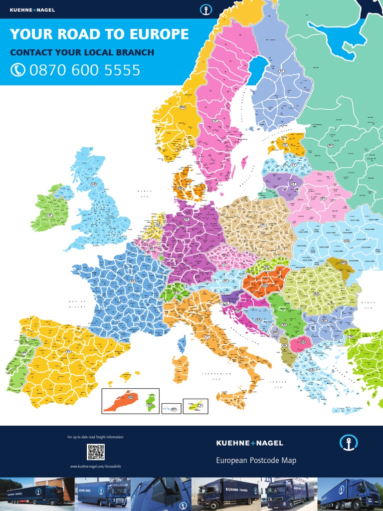 European Postcode Map | PDF