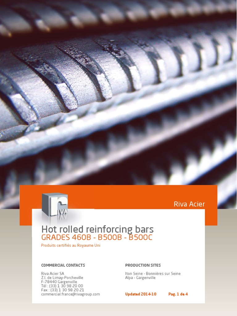 HotRolledConcreteReinforcingBars GRADES460B B500B B500C PDF | PDF ...