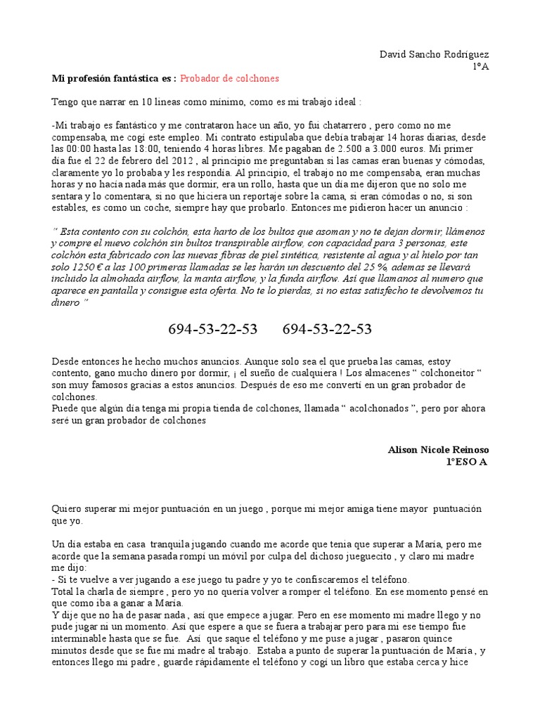 Taller 2. Chema | PDF | Ocio | Business