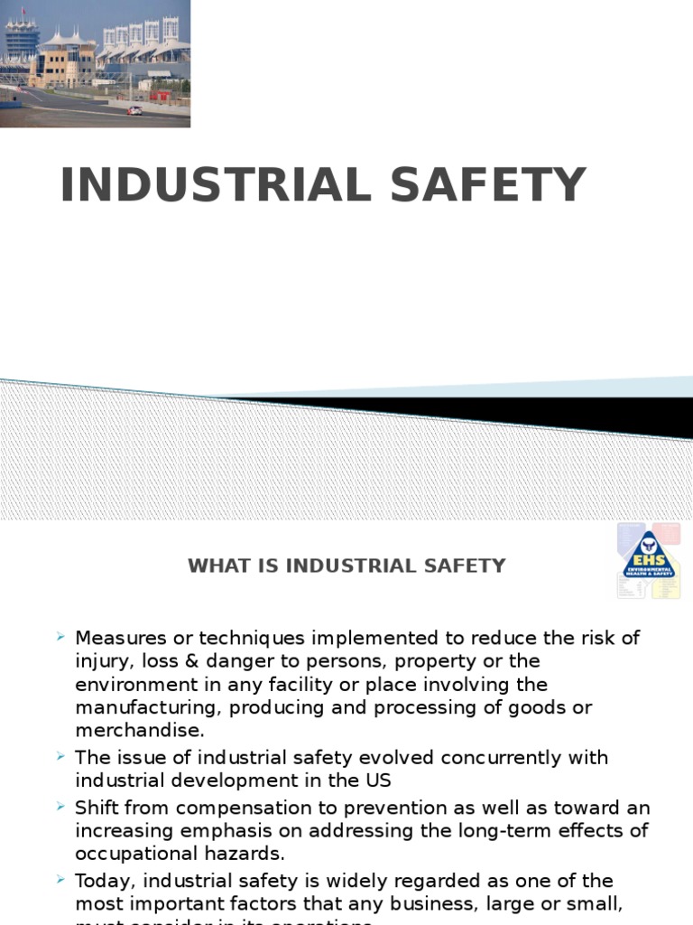 Industrial Safety | PDF | Occupational Safety And Health Administration ...