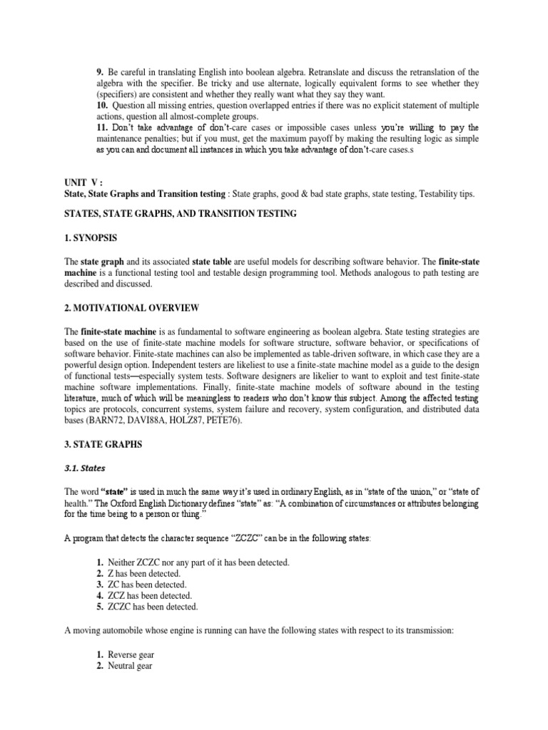 STM Unit 5 | PDF | Software Testing | Pointer (Computer Programming) STM Unit 5 | PDF | Software Testing | Pointer (Computer Programming)