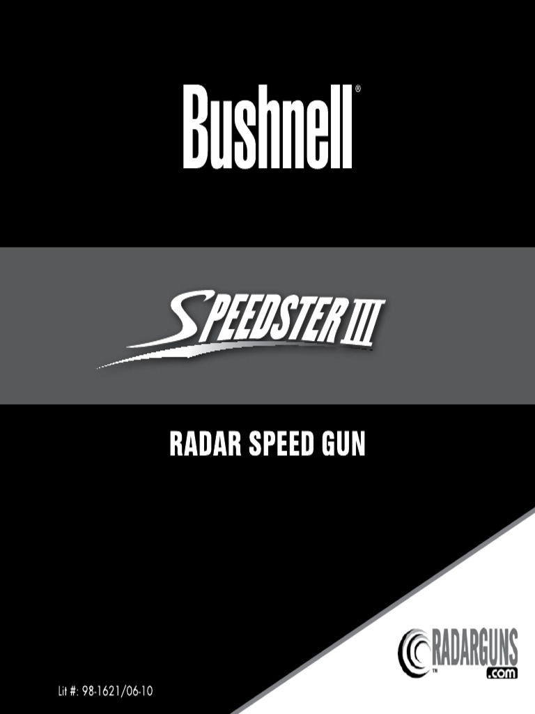 Speedster III Manual | PDF | Radio | Electromagnetic Interference