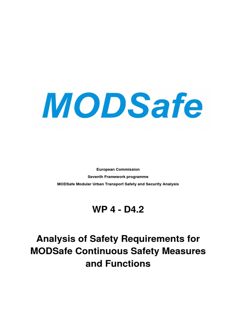 Safety Loop Circuit for MODSafe Systems | PDF | International ...