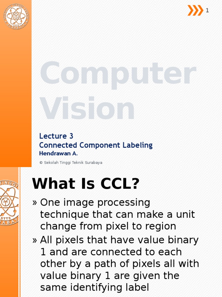 Computer Vision: Connected Component Labeling | PDF | Iteration ...