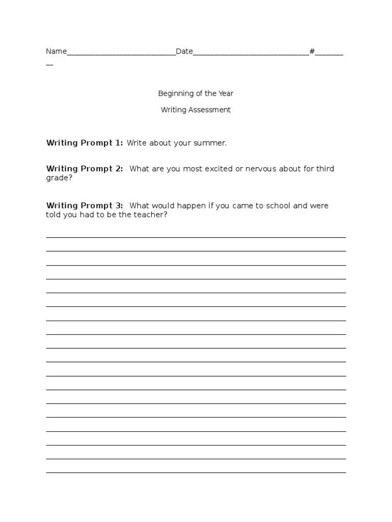 Grade?: Name - Date - # | PDF