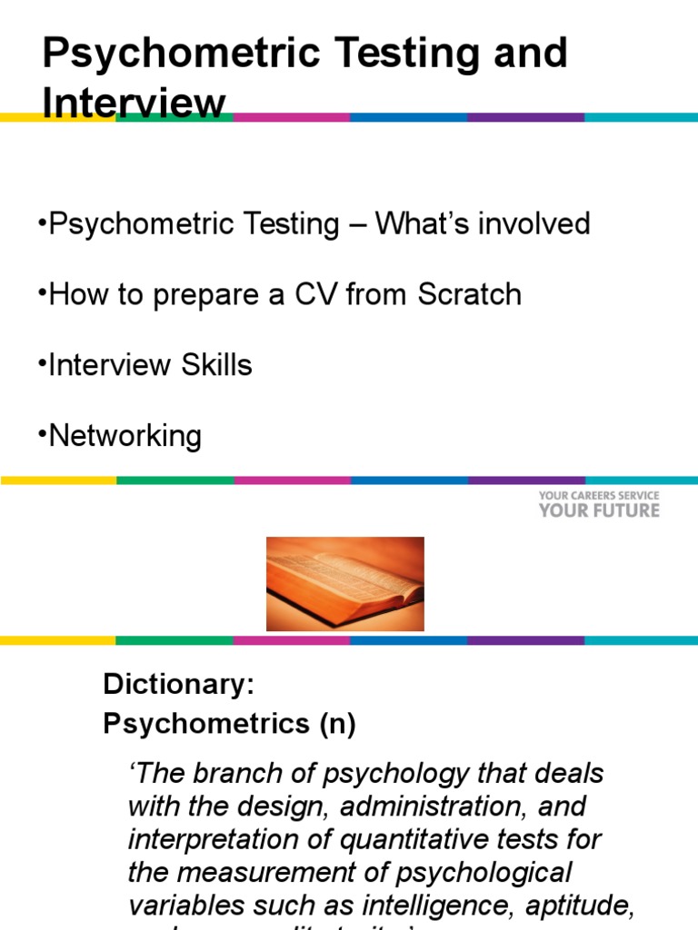 Psychometric and Interview | PDF | Psychometrics | Intelligence Quotient
