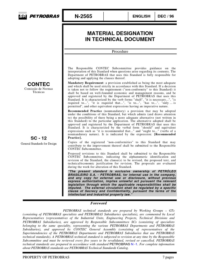 Ni 2565 PDF | PDF | Specification (Technical Standard) | Standardization
