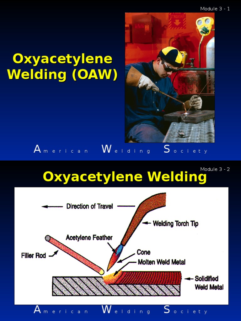 Oxyacetylene Welding (OAW) | Download Free PDF | Welding | Construction