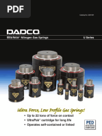 DADCO 90.10 Series Gas Springs Catalog | PDF | Piston | Pipe (Fluid ...