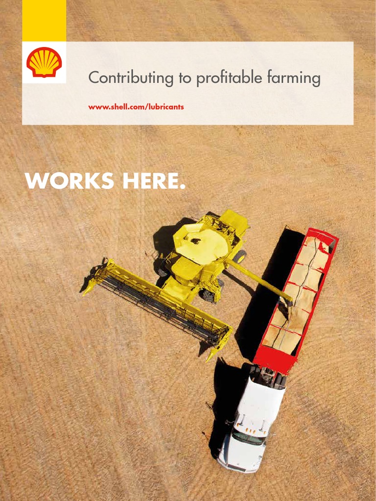 Shell Lubes Sec Agriculture | PDF | Lubricant | Motor Oil