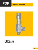 Castel Safety Valves Overview 3061/3065 | PDF | Valve | Pump