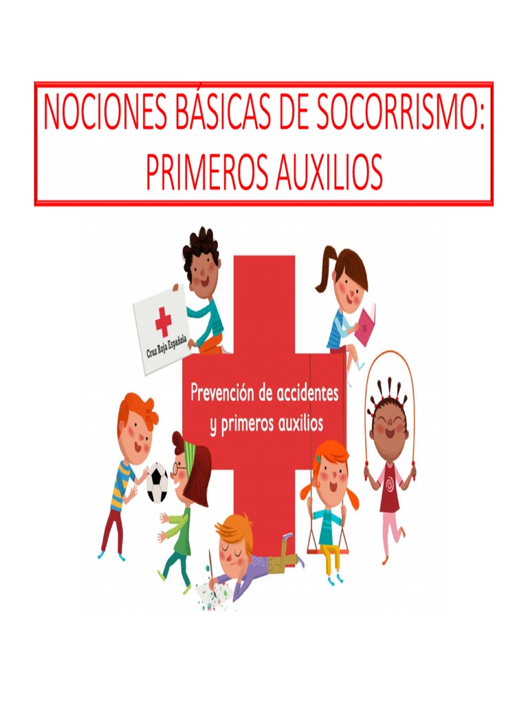 Nociones Básicas de Socorrismo Primeros Auxilios | PDF | Reanimación ...