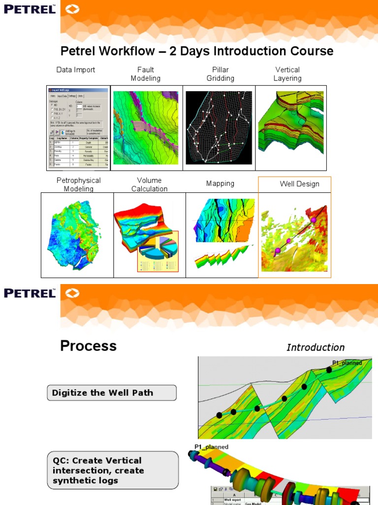 Petrel Workflow - 2 Days Introduction Course: Fault Modeling Pillar Gridding Vertical Layering ...