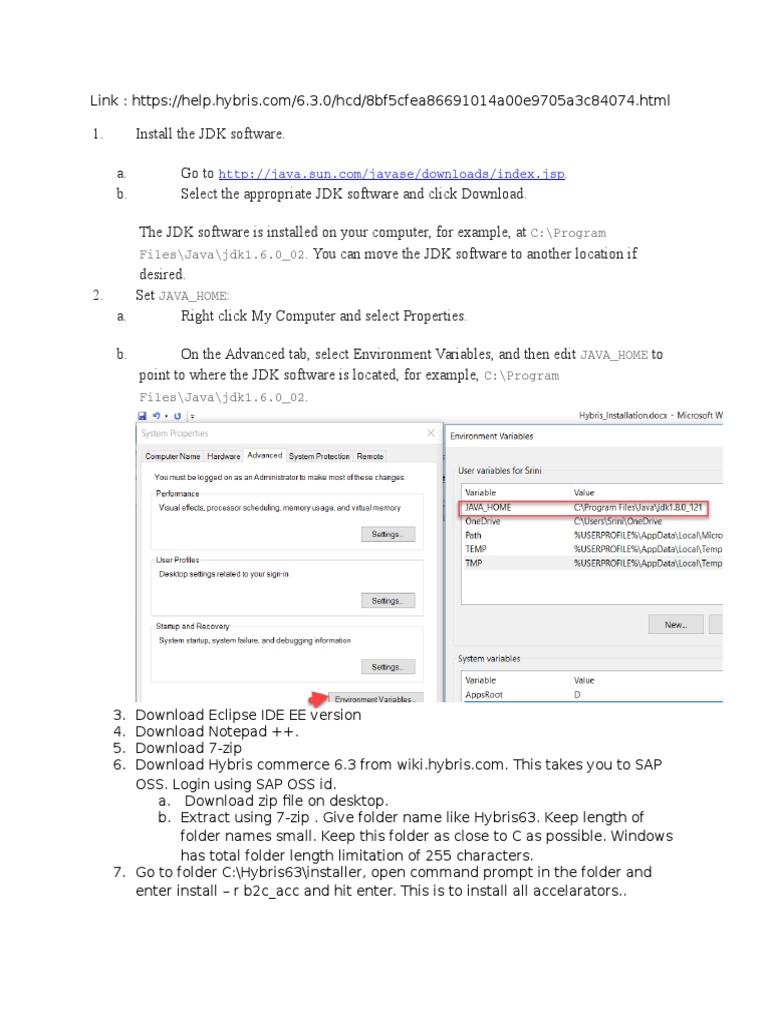 Hybris Installation | PDF | Command Line Interface | Directory (Computing)