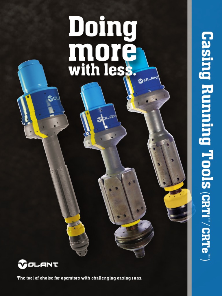 Volant Crti and Crte | PDF | Casing (Borehole) | Mechanical Engineering