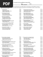 Cuadernillo Test de Gordon Perfil e Inventario de Personalidad | PDF ...